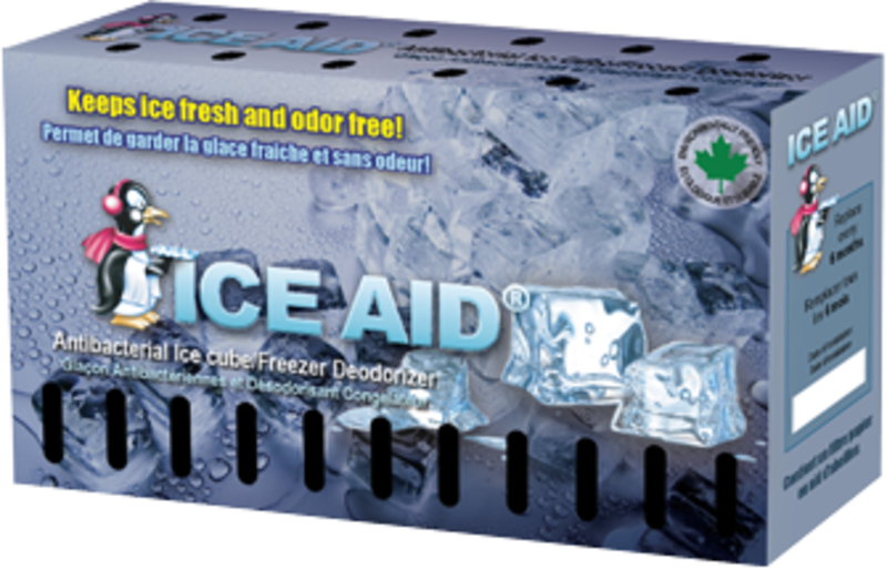 Ice Aid Antibacterial Ice Cube & Freezer Deodorizer 2-Pack