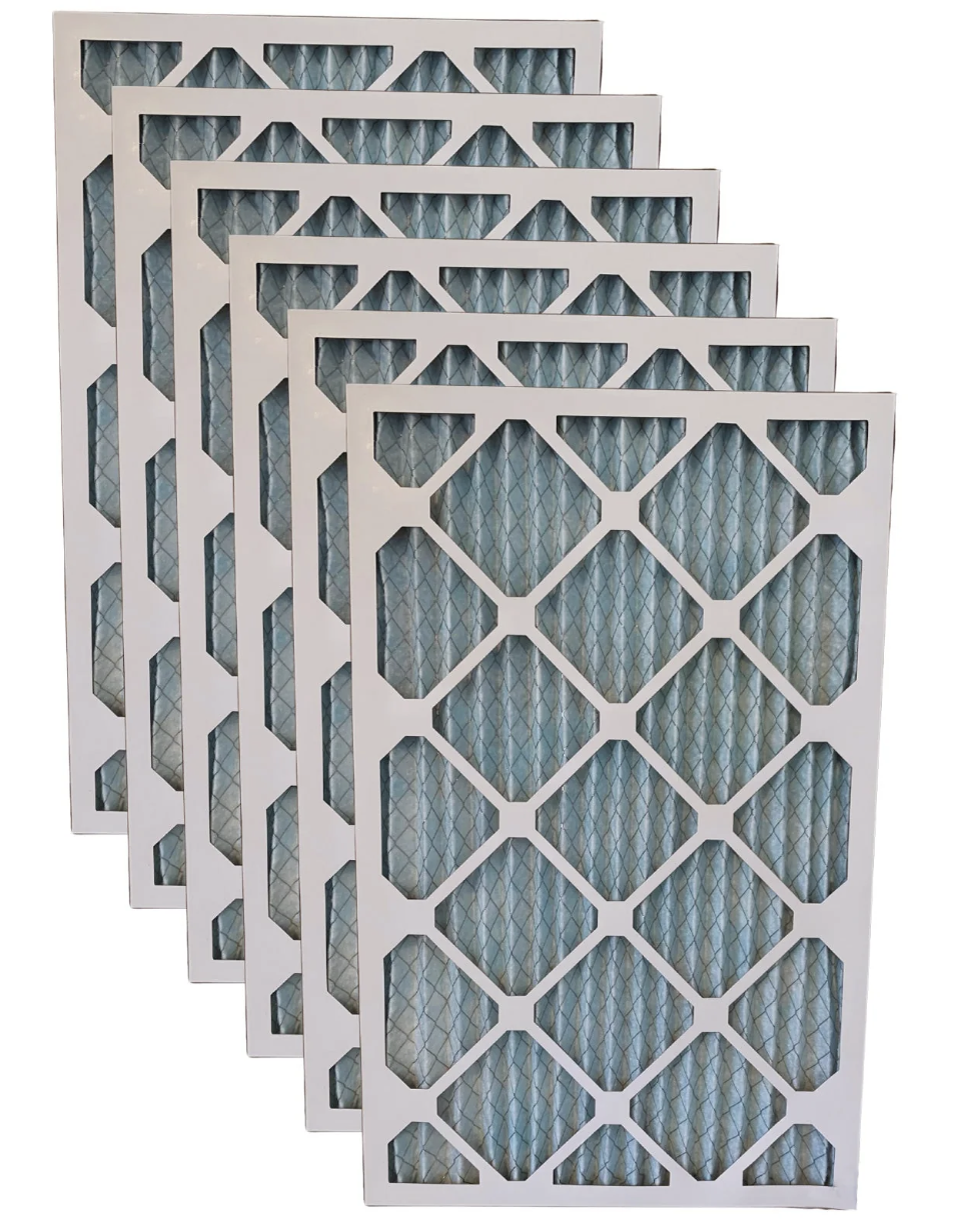 7.5x7.5x1 Pleated Air Filter, Actual Size