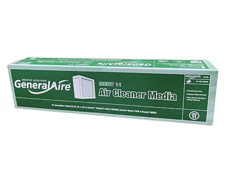 Carrier 88NA2506MB01 / GeneralAire 12758 Air Filter OEM Replacement